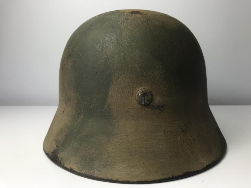 Chase Militaria | WW2 GERMAN ARMY SE60 M35 TWO-TONE CAMO HELMET