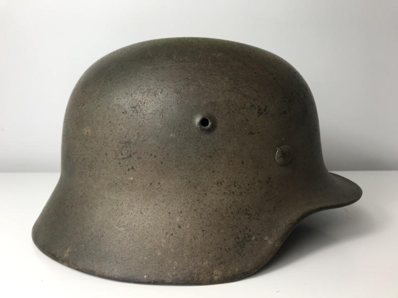 Chase Militaria | WW2 GERMAN M40 SE64 CAMO HELMET