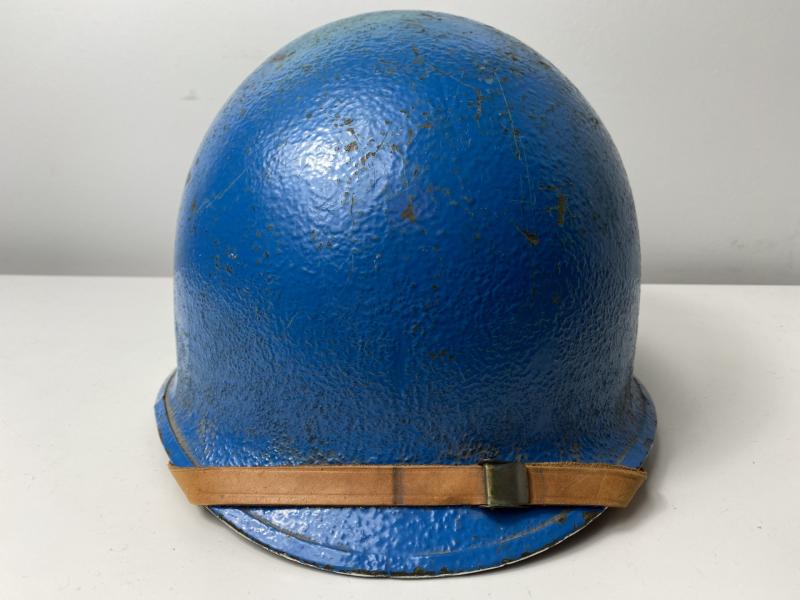 Chase Militaria WW2 U S NAVY FIXED BALE FRONT SEAM M1 HELMET