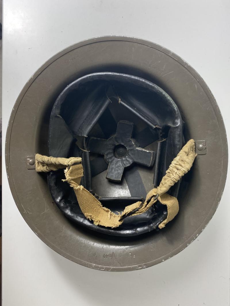 Chase Militaria | WW2 BRITISH MKII HELMET