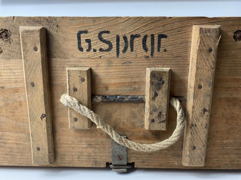 Chase Militaria | WW2 GERMAN WEHRMACHT G.SPR.GR. GRENADE B0X 1944