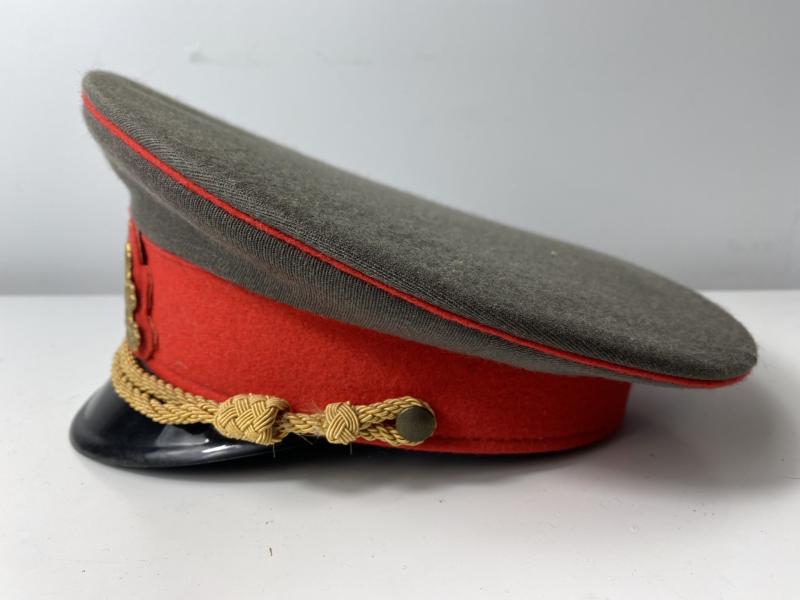 Chase Militaria | EAST GERMAN NVA GENERALS VISOR CAP