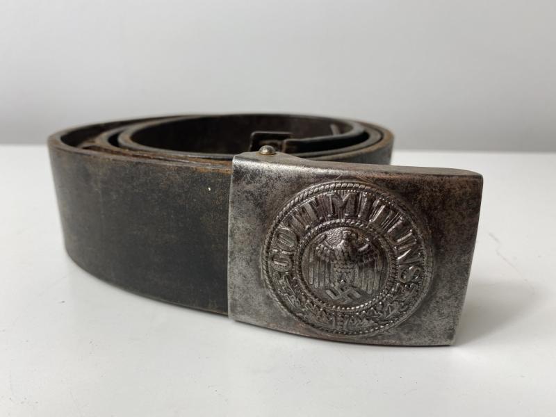 Chase Militaria | WW2 GERMAN HEER (ARMY) BELT & BUCKLE