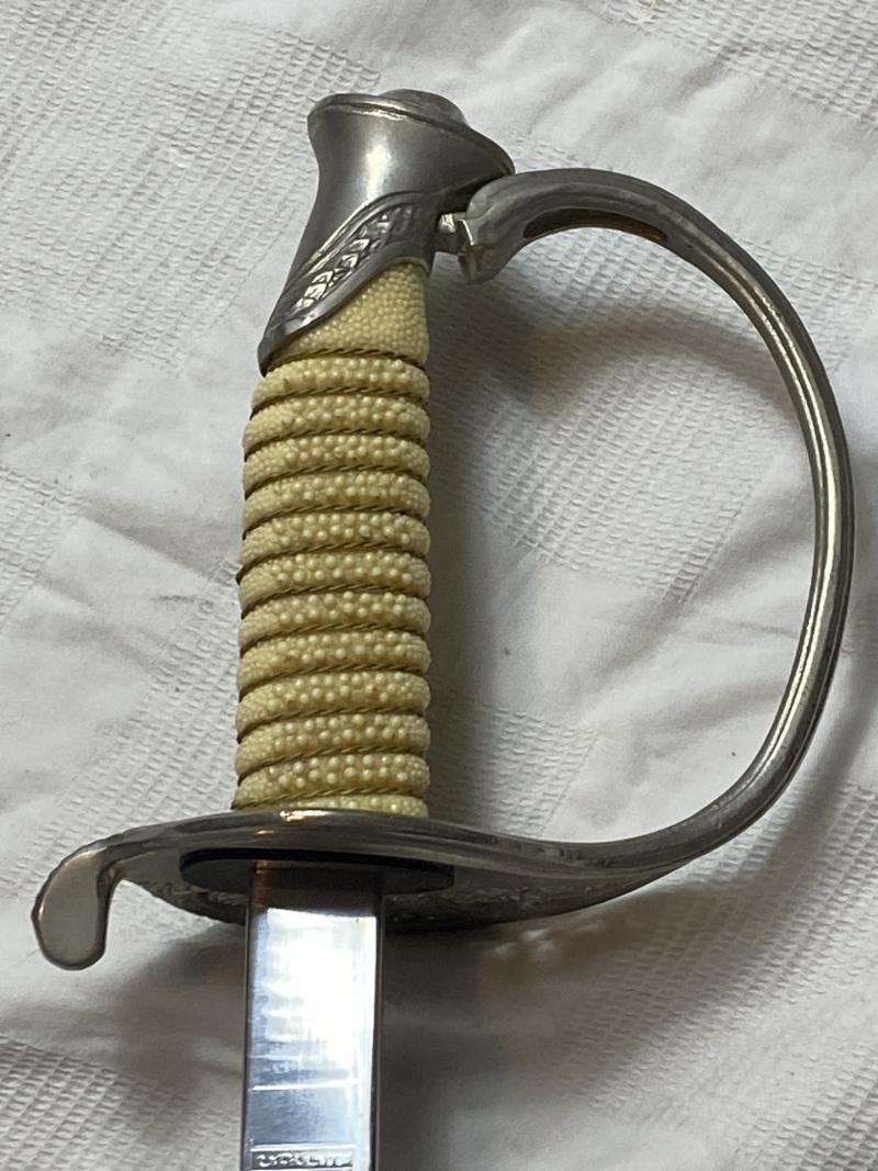 Chase Militaria | REPRODUCTION U.S. OFFICER'S SWORD WITH ETCHED BLADE