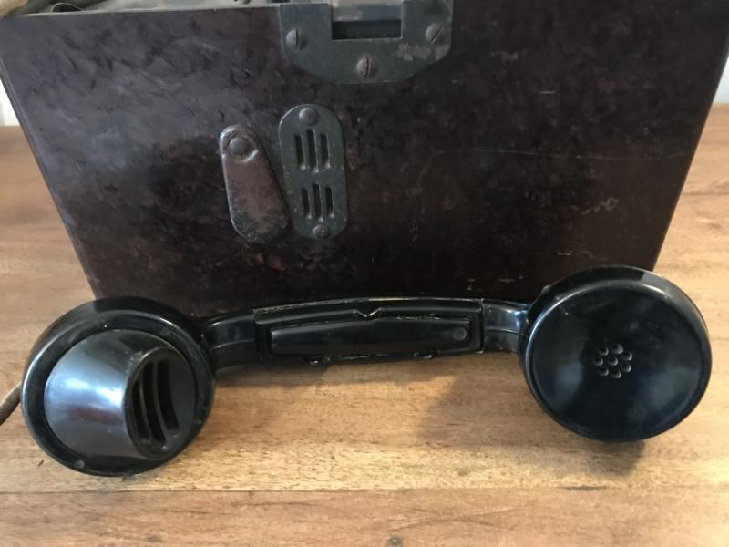Chase Militaria | WW2 GERMAN FF33 FIELD TELEPHONE