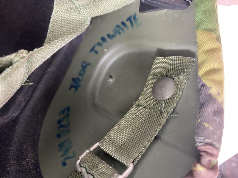 Chase Militaria | BRITISH MK6 HELMET WITH DPM HELMET COVER