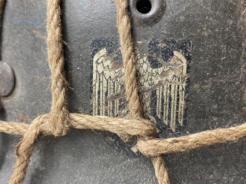 Chase Militaria | WW2 GERMAN ARMY (HEER) M42 ET68 SINGLE DECAL HELMET ...