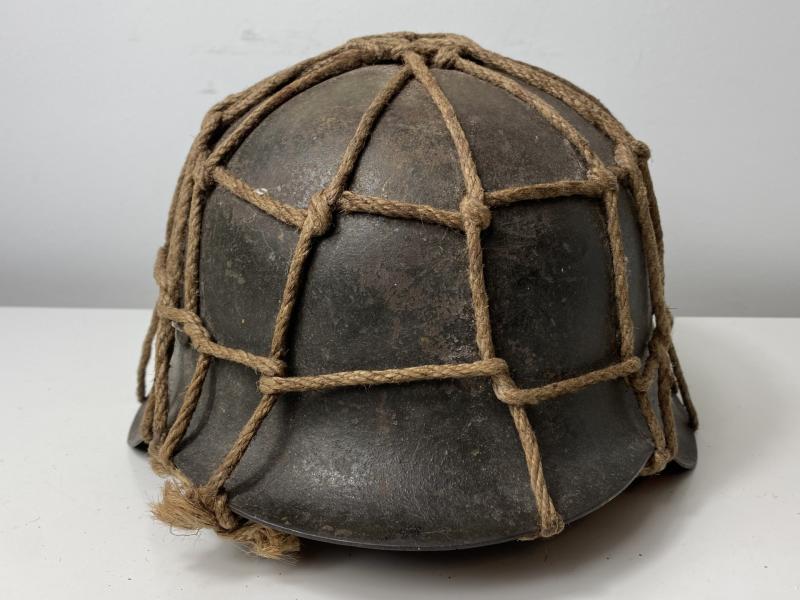 Chase Militaria | WW2 GERMAN ARMY (HEER) M42 ET68 SINGLE DECAL HELMET ...