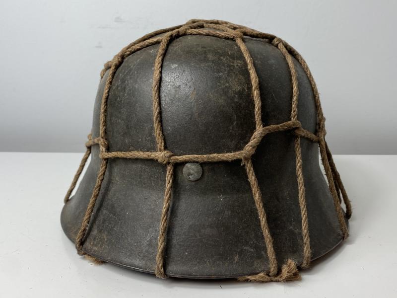 Chase Militaria | WW2 GERMAN ARMY (HEER) M42 ET68 SINGLE DECAL HELMET ...