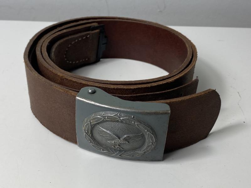 Chase Militaria | REPRODUCTION WW2 GERMAN LUFTWAFFE BELT BUCKLE AND BELT