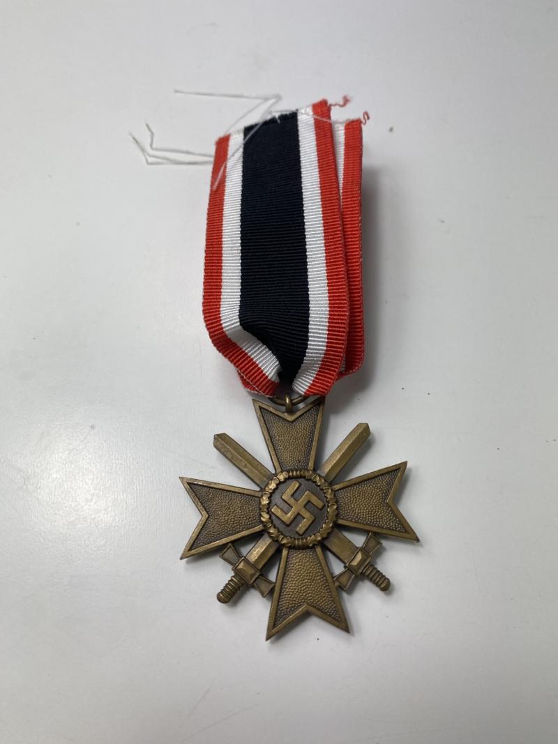 Chase Militaria | WW2 GERMAN WAR MERIT 2ND CLASS MEDAL WITH SWORDS