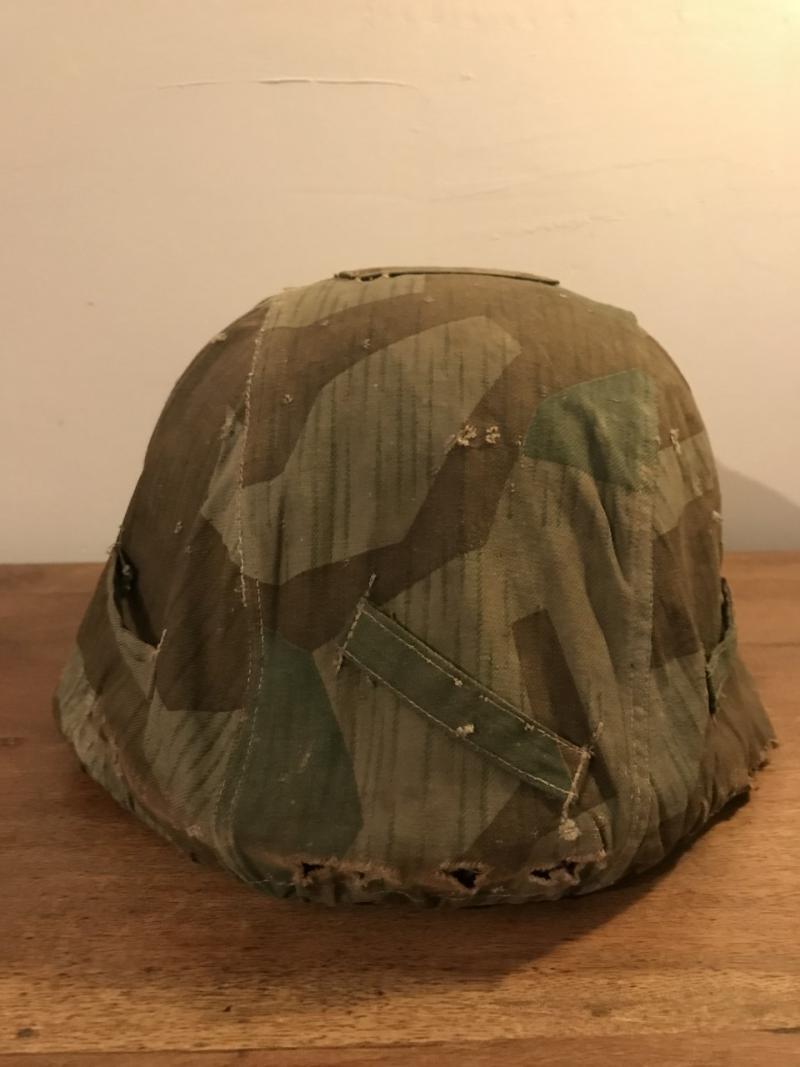 Chase Militaria | WW2 GERMAN SPLINTER PATTERN HELMET COVER