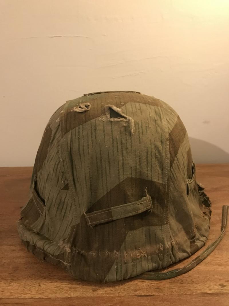 Chase Militaria | WW2 GERMAN SPLINTER PATTERN HELMET COVER
