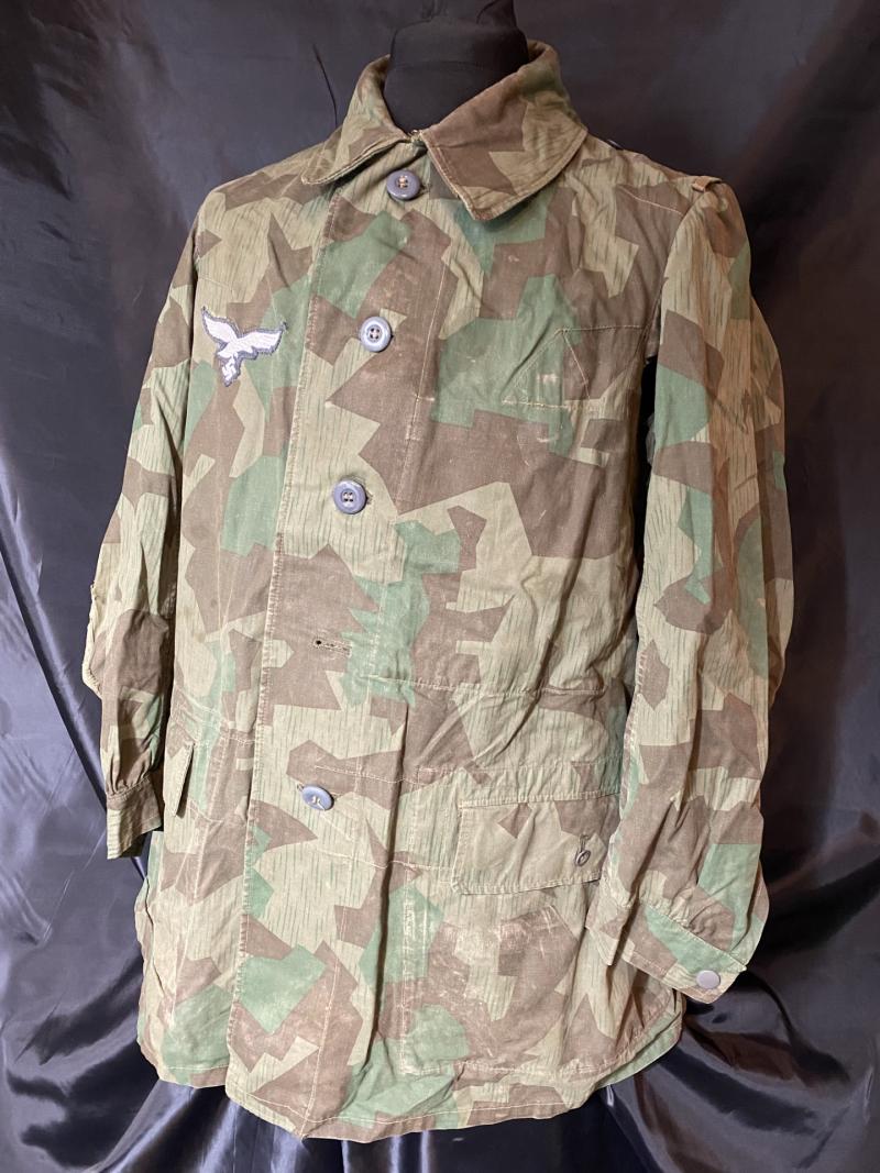 Chase Militaria | WW2 GERMAN LUFTWAFFE SPLINTER PATTERN FIELD JACKET