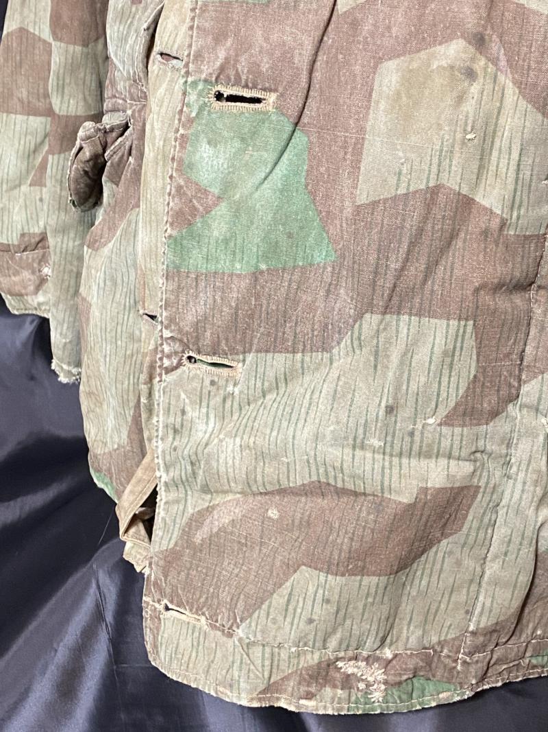 Chase Militaria | WW2 GERMAN WINTER REVERSIBLE SPLINTER PATTERN PARKA