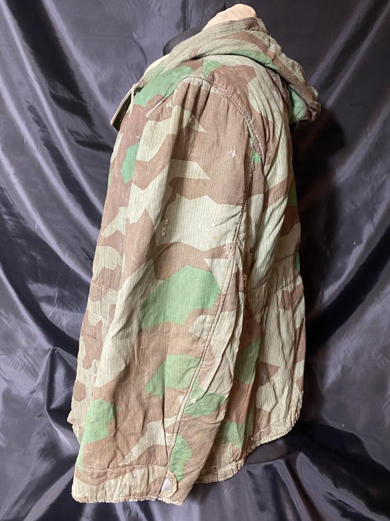 Chase Militaria | WW2 GERMAN WINTER REVERSIBLE SPLINTER PATTERN PARKA