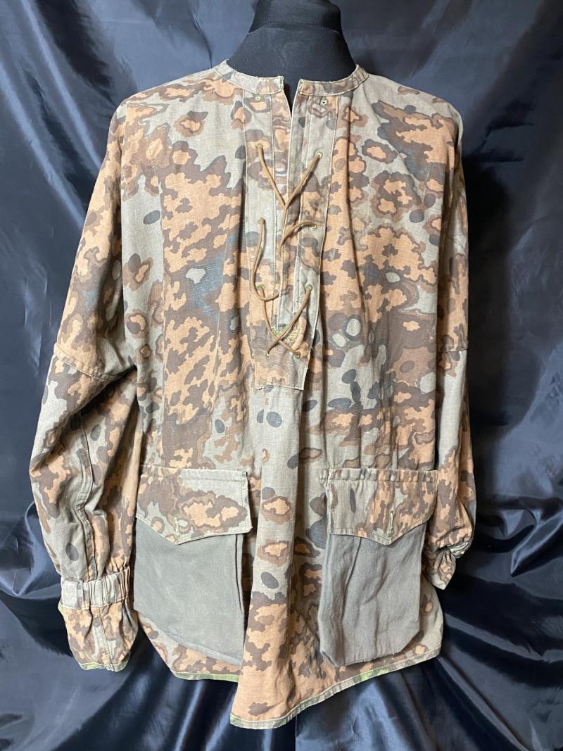 Chase Militaria | VERY RARE WW2 GERMAN WAFFEN-SS M42 CAMO SMOCK