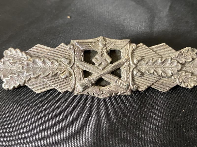 Chase Militaria | WW2 GERMAN COMBAT CLASP IN SILVER FLL