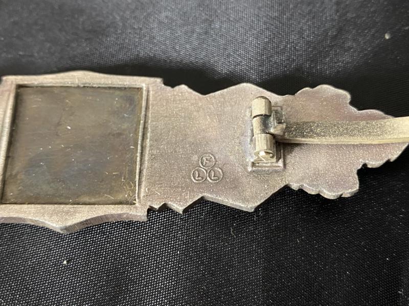 Chase Militaria | WW2 GERMAN COMBAT CLASP IN SILVER FLL