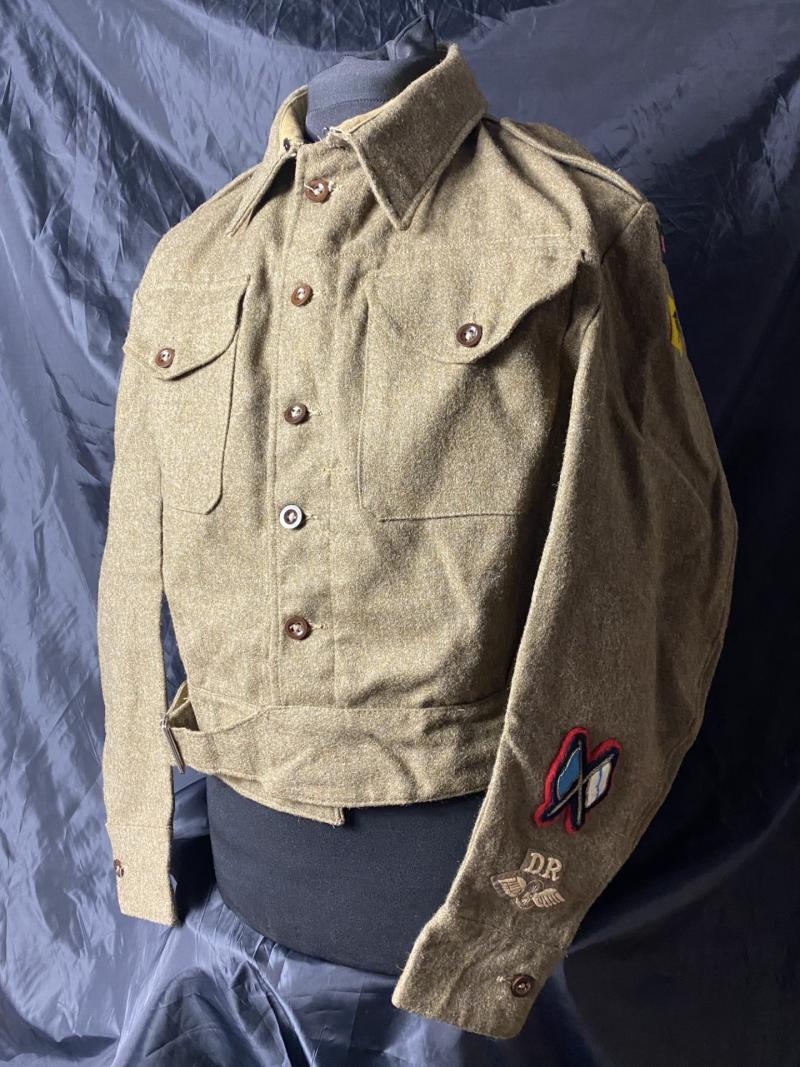 Chase Militaria | (WAS £225) WW2 BRITISH 1940 PATTERN BATTLE DRESS ...
