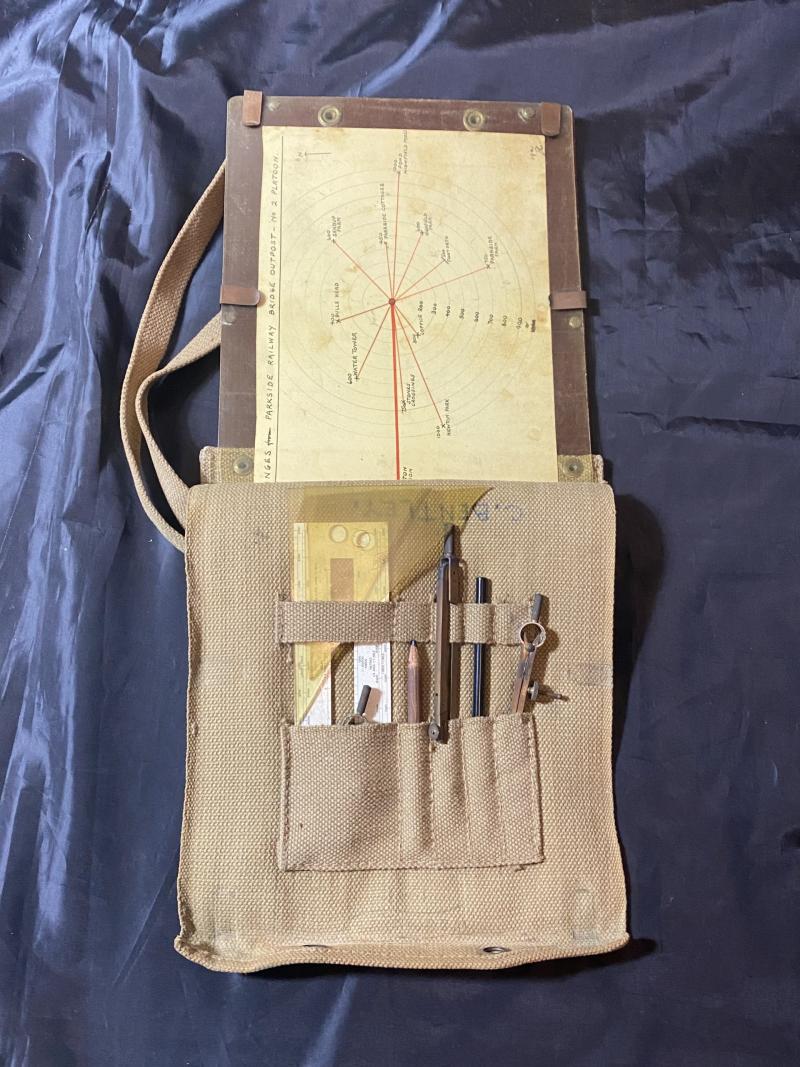 Chase Militaria | WW2 BRITISH OFFICER'S 37 PATTERN MAP CASE WITH ...