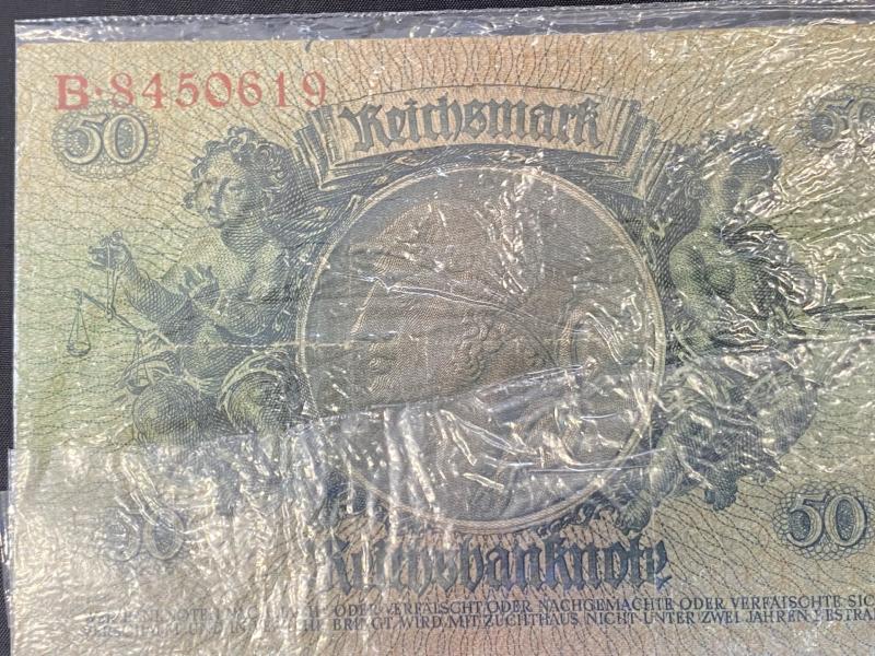 Chase Militaria | 50 MARK REICHSBANKNOTE