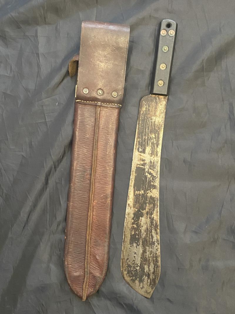 Chase Militaria | BRITISH ARMY 1955 DATED MACHETE WITH A 1944 DATED ...