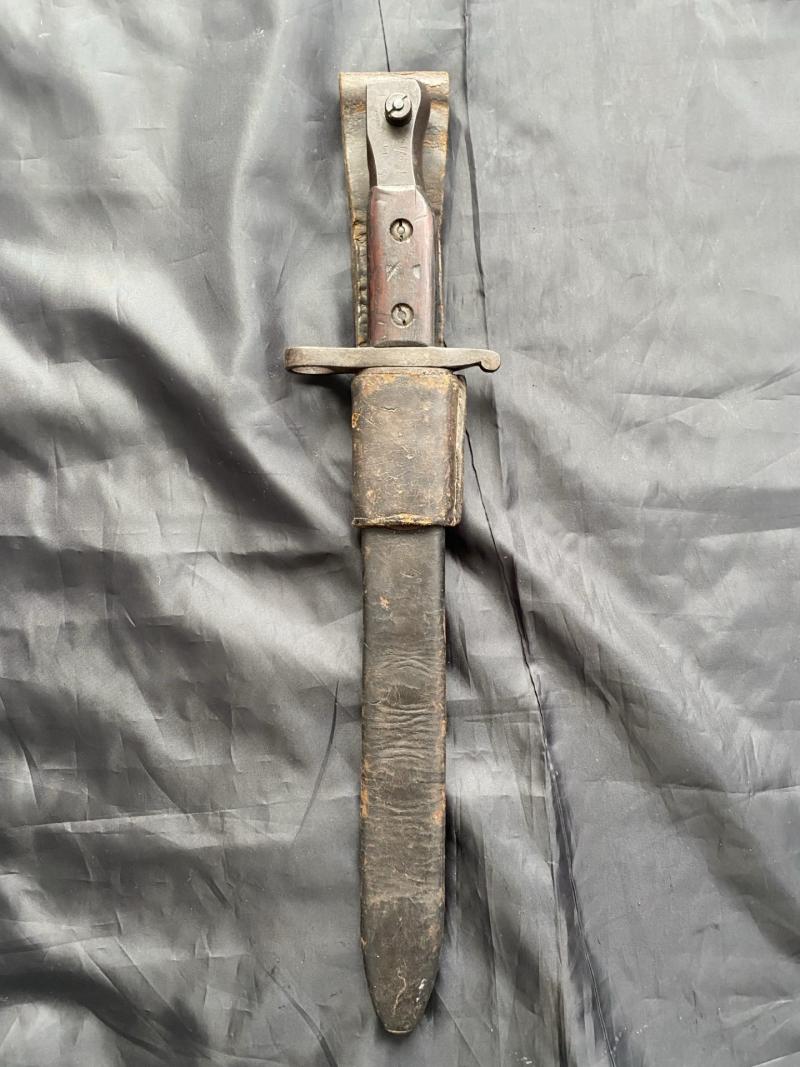 Chase Militaria | WW1 1915 DATED CANADIAN ROSS RIFLE BAYONET