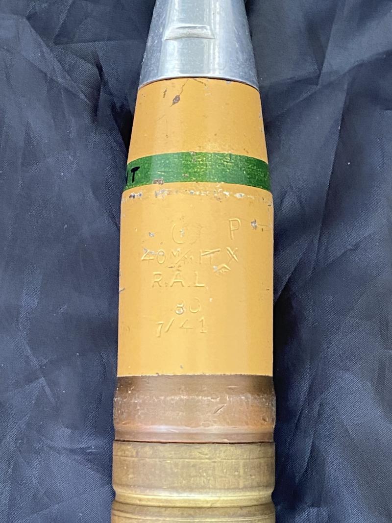 Chase Militaria | WW2 BRITISH 40MM BOFORS TNT SHELL (INERT)