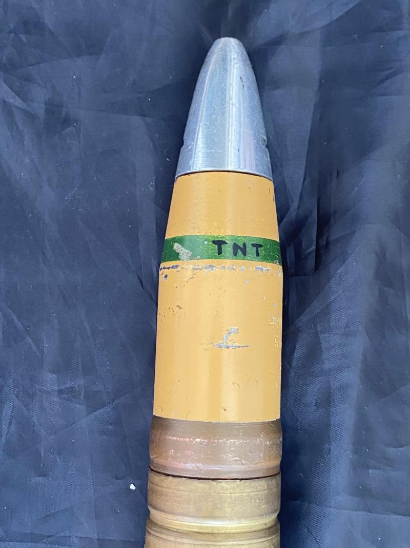 Chase Militaria | WW2 BRITISH 40MM BOFORS TNT SHELL (INERT)