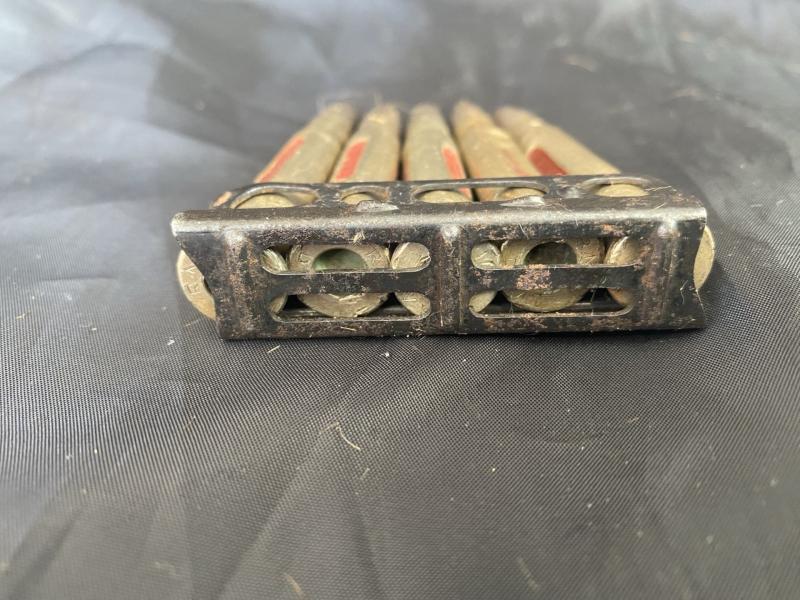 Chase Militaria | CLIP OF 5 X .303 DRILL TRAINING ROUNDS