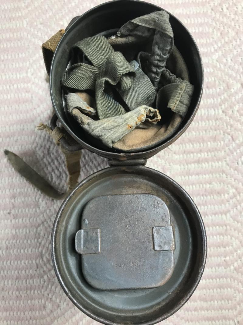 Chase Militaria | WW2 GERMAN M30 GAS MASK