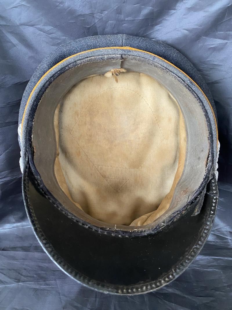 Chase Militaria | WW2 GERMAN LUFTWAFFE OFFICERS FLIGHT SECTION VISOR CAP
