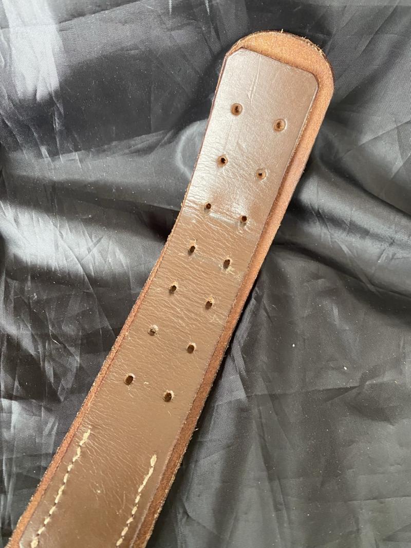 Chase Militaria | REPRODUCTION WW2 GERMAN LUFTWAFFE BROWN BELT