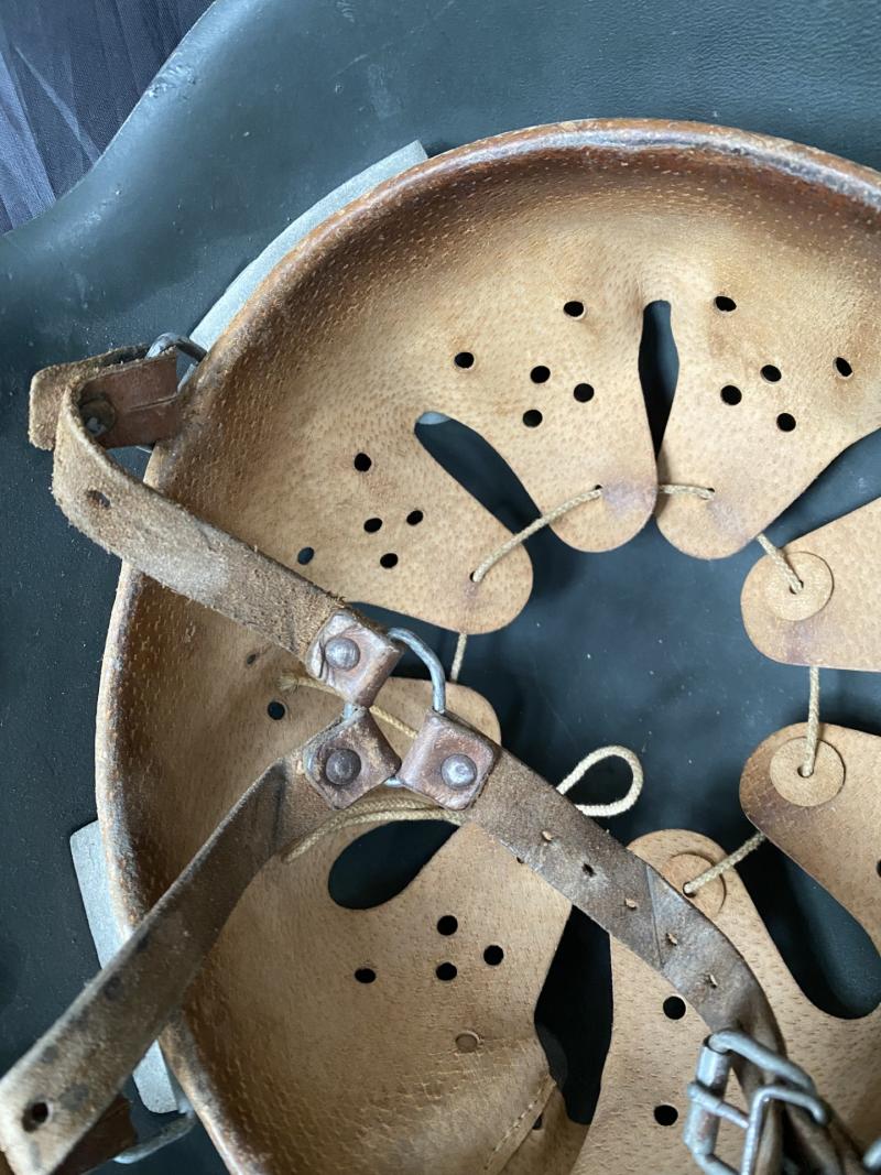 Chase Militaria | EAST GERMAN DDR M56/M76 HELMET (NAMED)