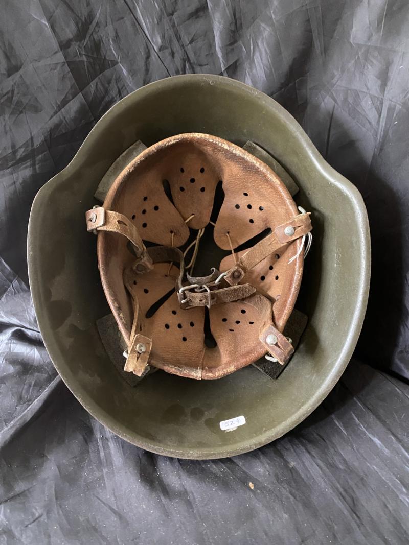 Chase Militaria | GERMAN DDR M56 HELMET WITH SINGLE DECAL
