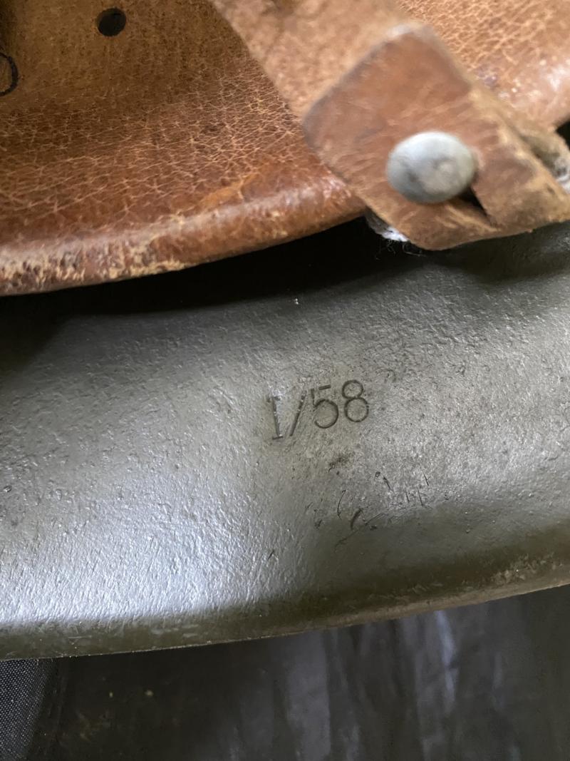 Chase Militaria | GERMAN DDR M56 HELMET WITH SINGLE DECAL