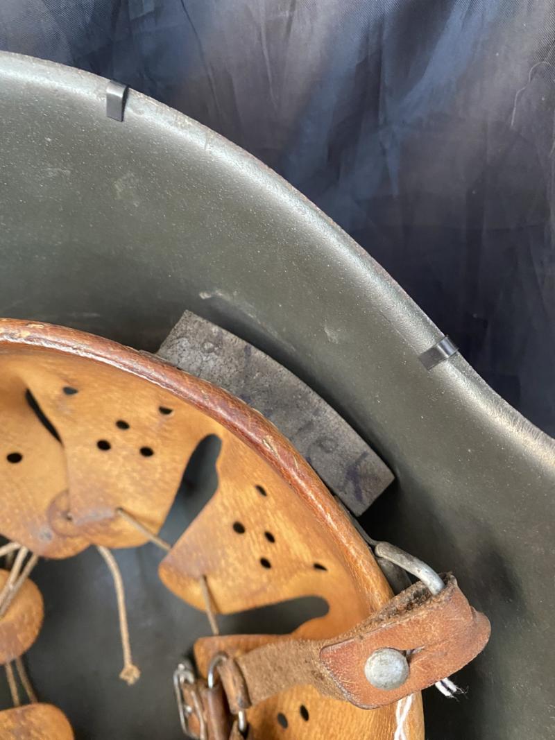 Chase Militaria | GERMAN DDR M56 HELMET WITH NETTING