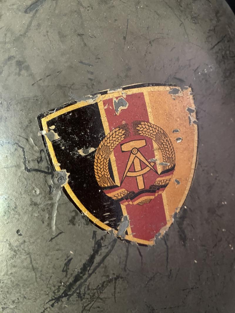 Chase Militaria | GERMAN DDR M56-M76 HELMET WITH DECAL