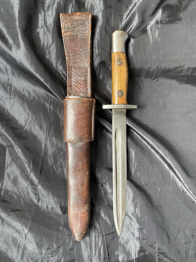 Chase Militaria | CUT DOWN BRITISH 1907 PATTERN FIGHTING KNIVE