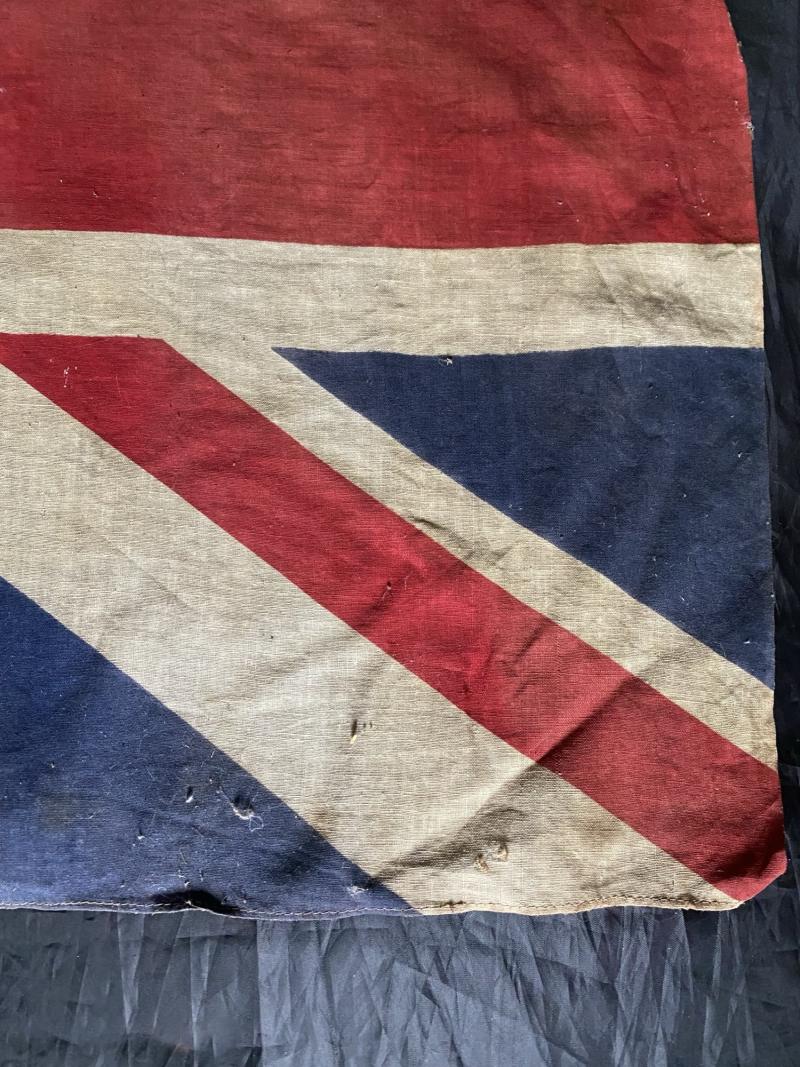 Chase Militaria | WW1 MILITARY UNION JACK FLAG ON POLE