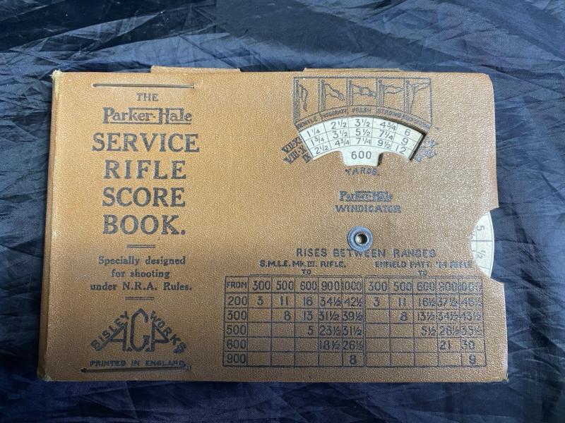 Chase Militaria | THE PARKER-HALE SERVICE RIFLE SCOPE BOOK