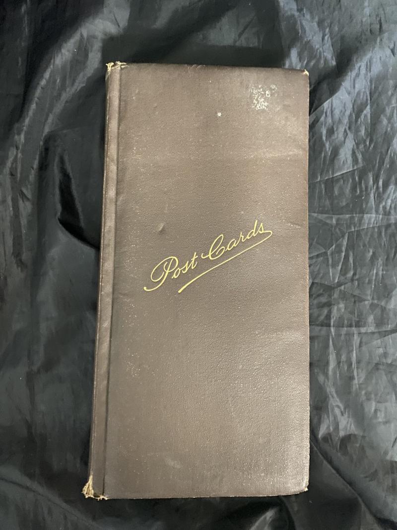 Chase Militaria | BRITISH POST CARD ALBUM WITH POSTCARDS