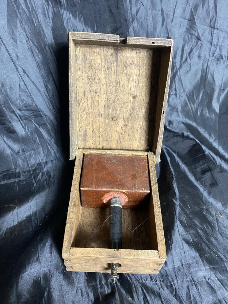 Chase Militaria | WW2 GERMAN SHOE BOX MINE (SCHUTZENMINE .42) (INERT)