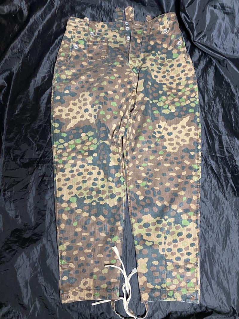 Chase Militaria | REPRODUCTION WW2 GERMAN WAFFEN-SS PEA PATTERN CAMO ...