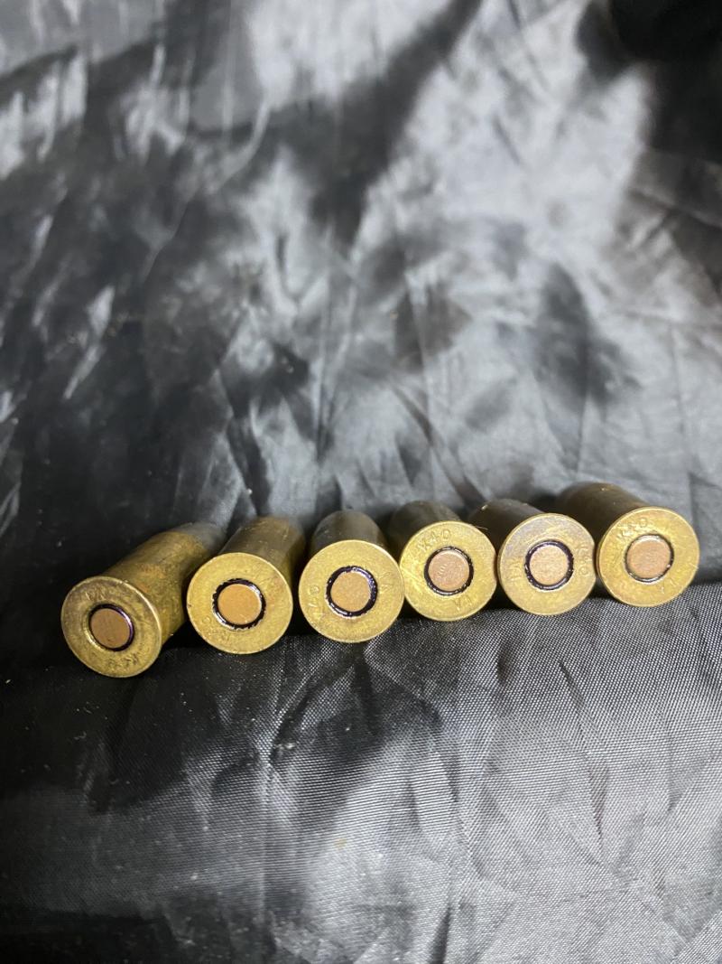Chase Militaria | 6 X WEBLEY .455 INERT ROUNDS (UNSTRUCK)