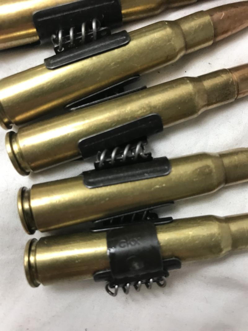 Chase Militaria | 50 x 1944 DATED GERMAN 7.92 UNSTRUCK ROUNDS ON BELT ...