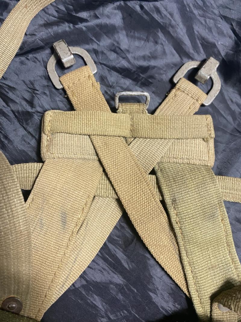 Chase Militaria | WW2 GERMAN A-FRAME WITH ASSAULT BAG