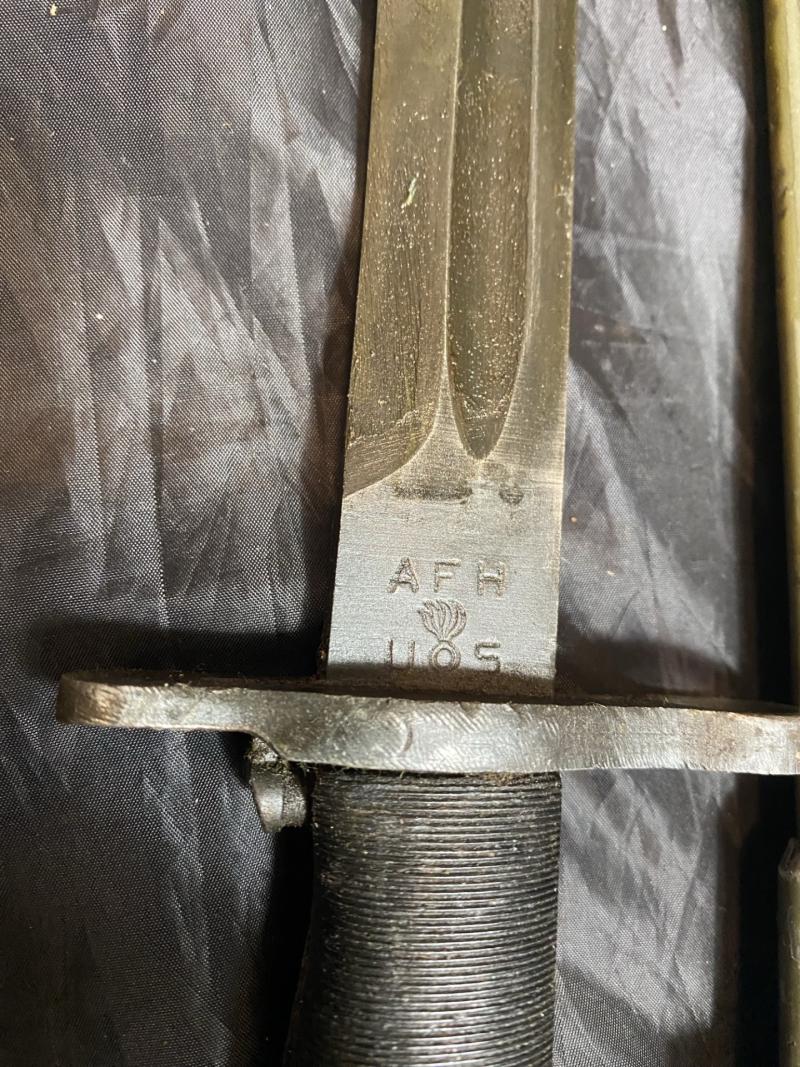 Chase Militaria | U.S. M1 GARAND AFH BAYONET