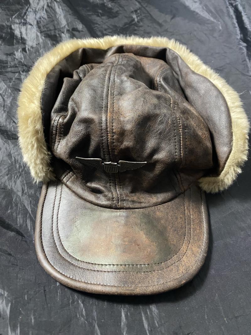 Chase Militaria | REPRODUCTION USAAF B2 FLYING CAP